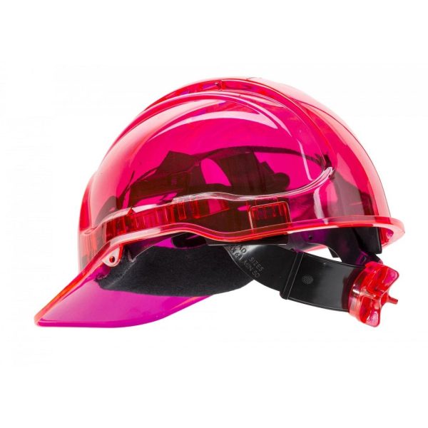 PORTWEST PV64 - Peak View Plus Ratchet Hard Hat - Safetyware Sdn Bhd