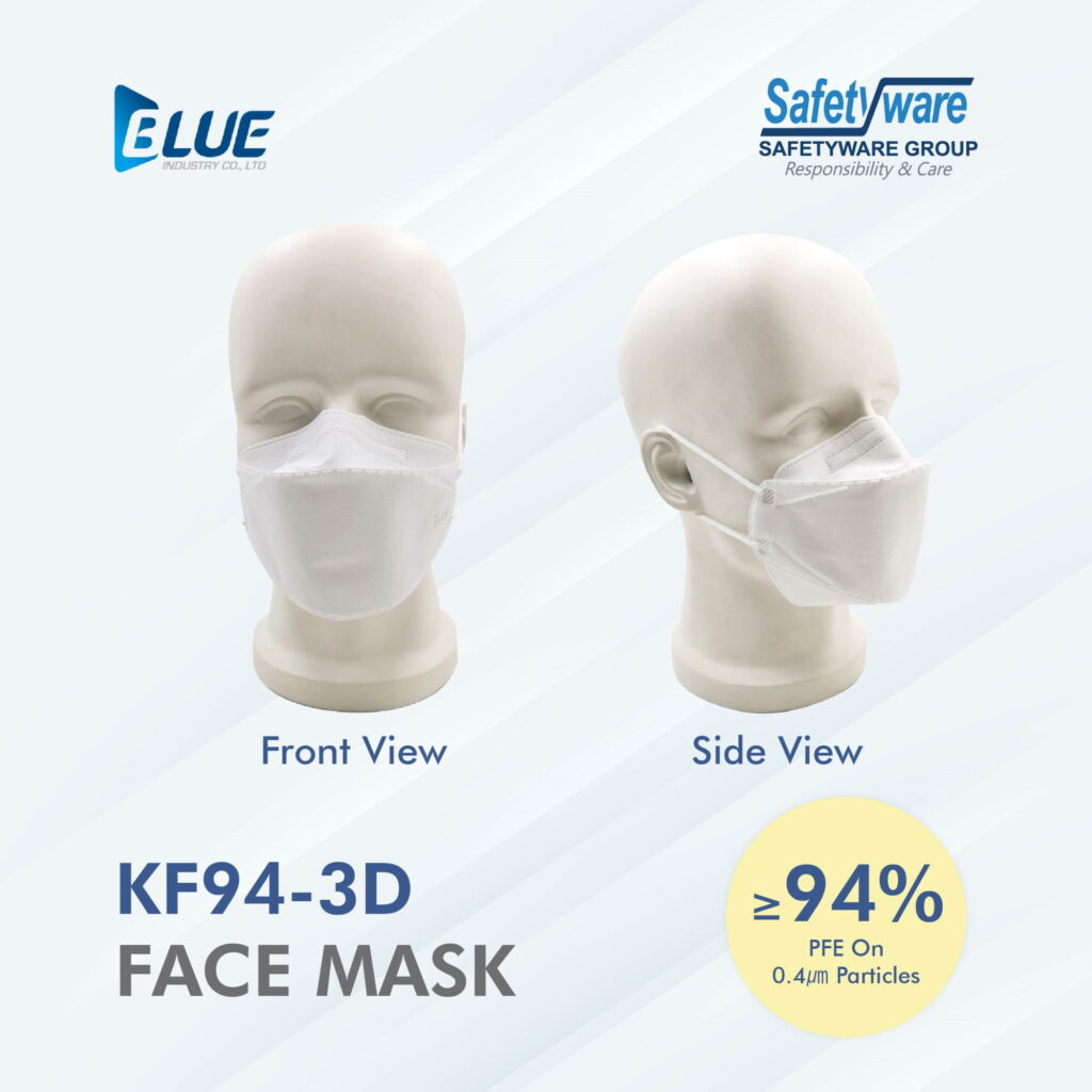 Blue Industries KF94 Face Mask - Safetyware Sdn Bhd