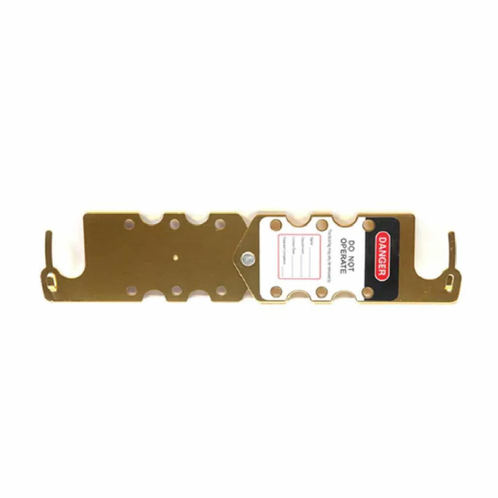 SAFETYWARE Labelled Aluminium 6holes Lockout Hasp - Safetyware Sdn Bhd